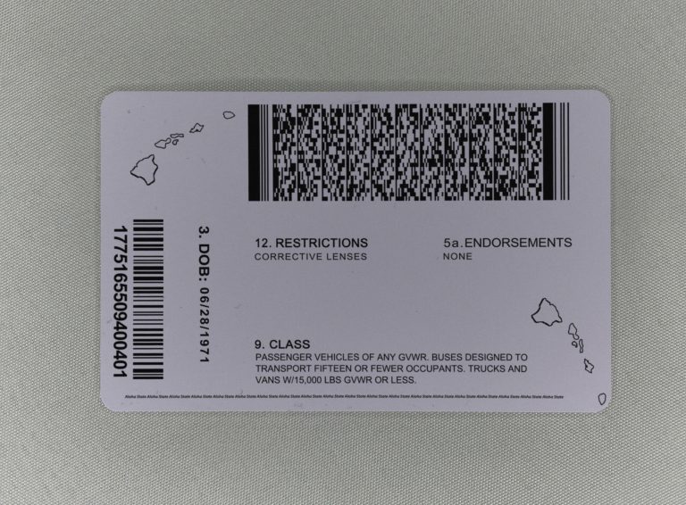 Hawaii Fake ID – BraveID